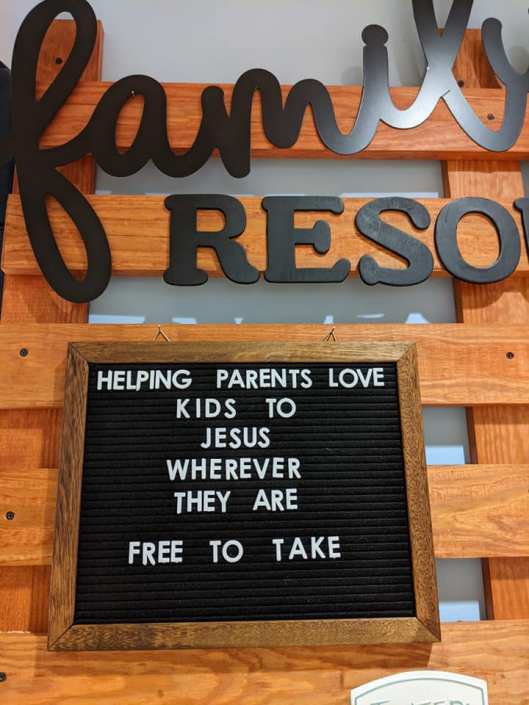 Family Resources Wall | DeDeBullReilly